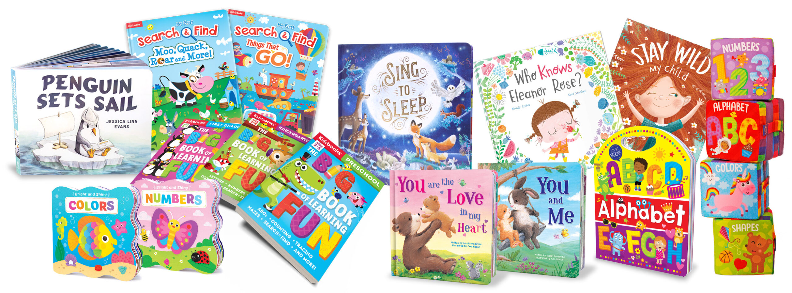 Our Books header | Kidsbooks Publishing