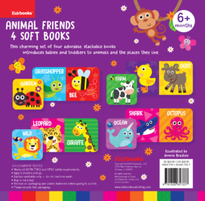 Animal Friends Soft Block Books | Kidsbooks Publishing