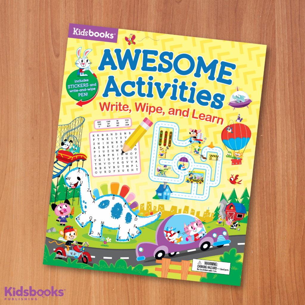 Awesome Activities: Write, Wipe, and Learn | Kidsbooks Publishing Awesome Activities: Write, Wipe, and Learn | Kidsbooks Publishing