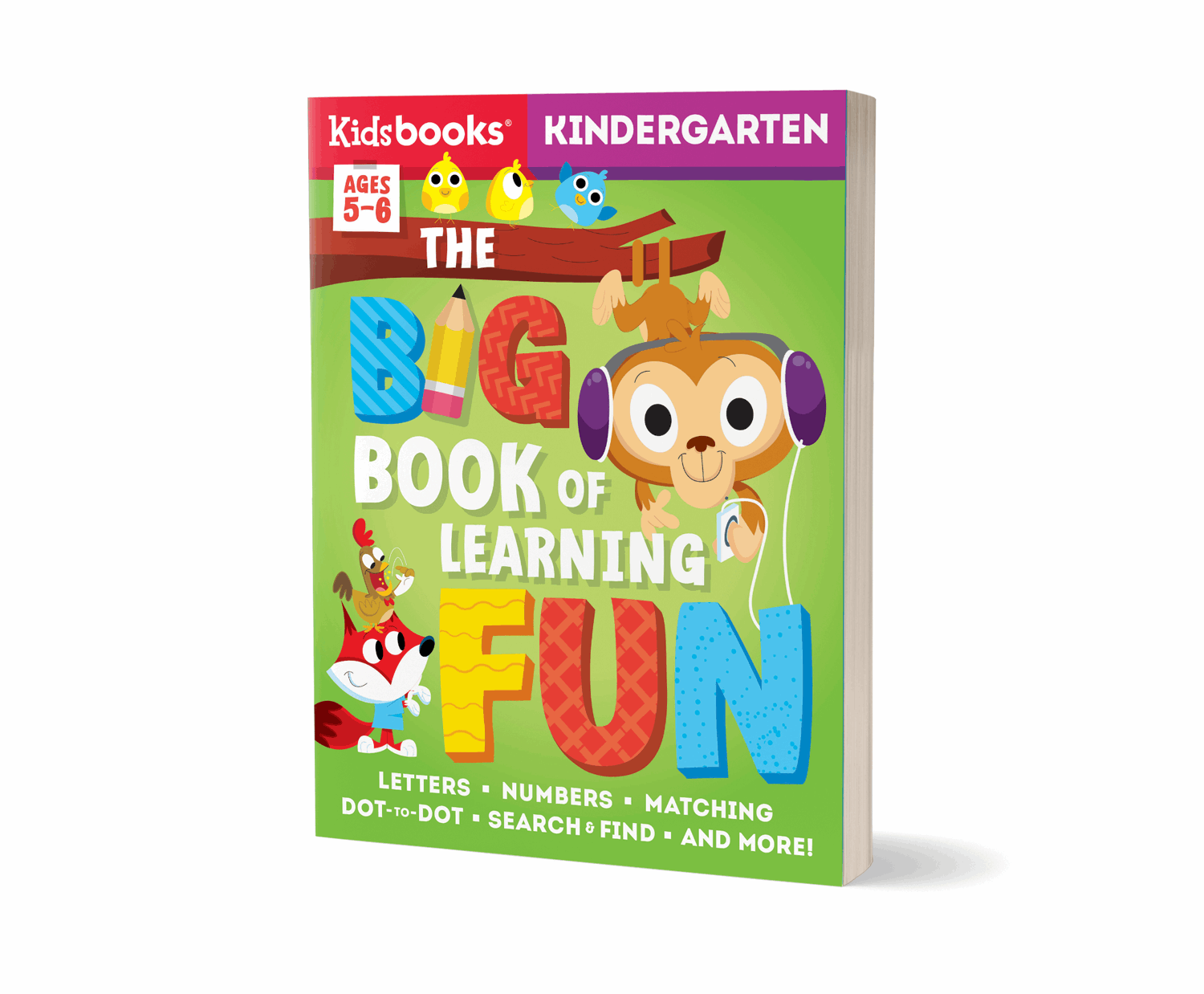 The Big Book of Learning Fun: Kindergarten | Kidsbooks Publishing