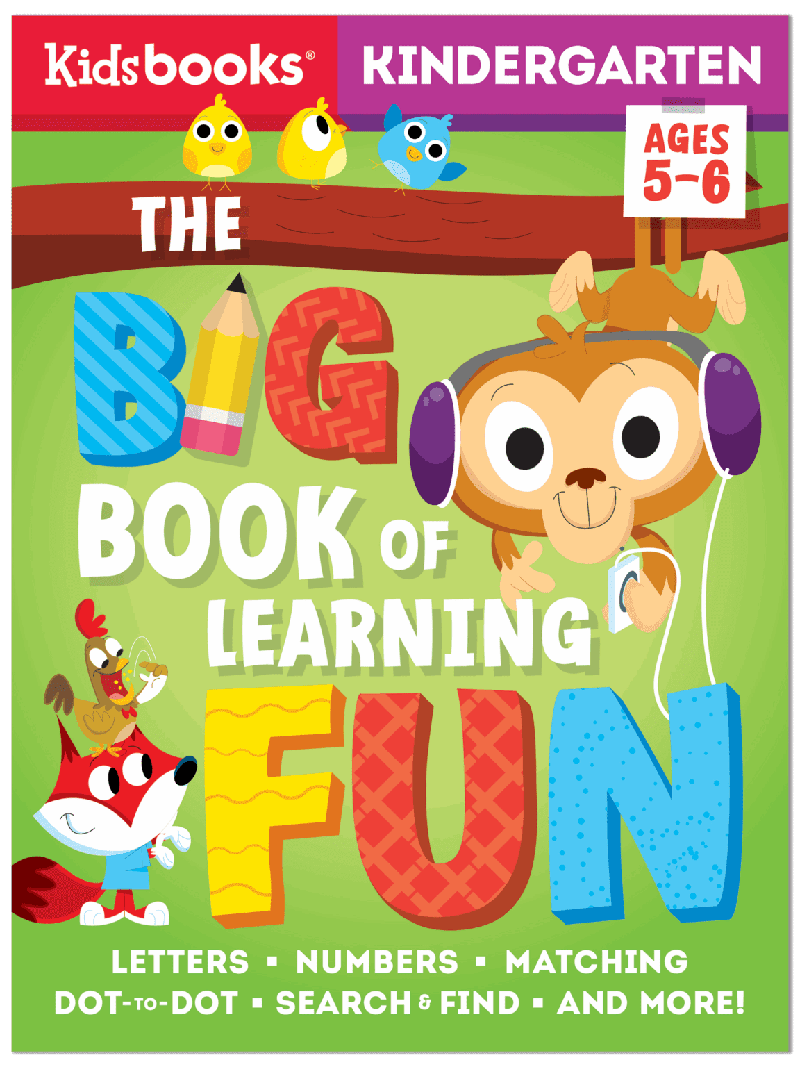 The Big Book of Learning Fun: Kindergarten | Kidsbooks Publishing