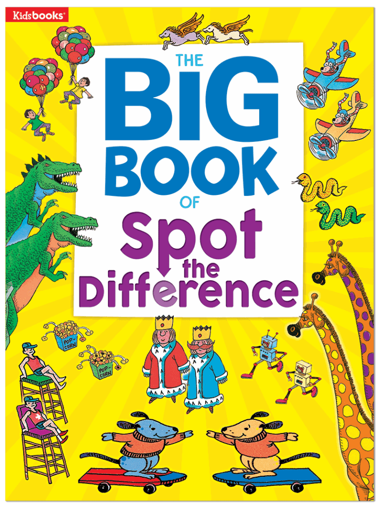 The Big Book of Spot the Difference – Kidsbooks Publishing