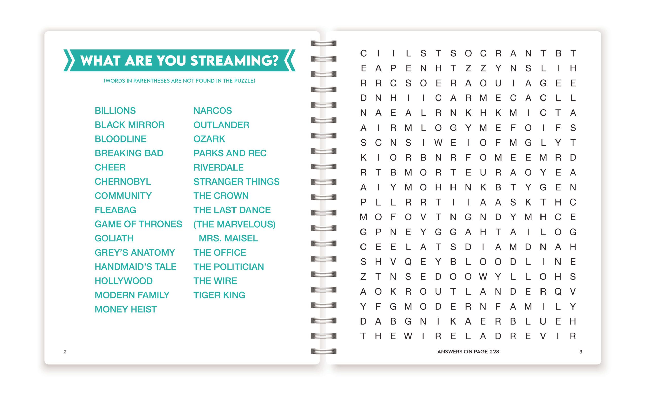 Brain Booster: Large Print Word Search | Kidsbooks Publishing