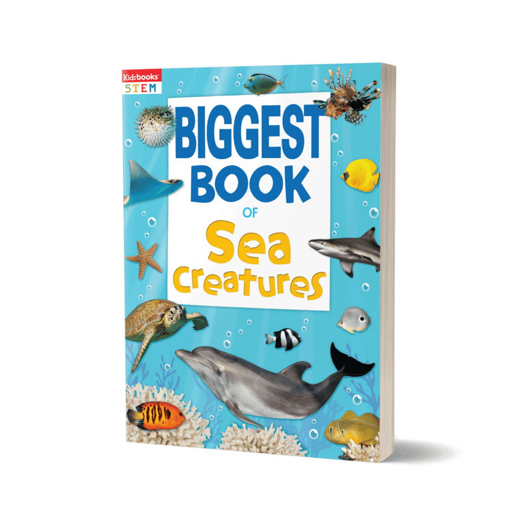 Biggest Book Sea Creatures 3D | Kidsbooks Publishing