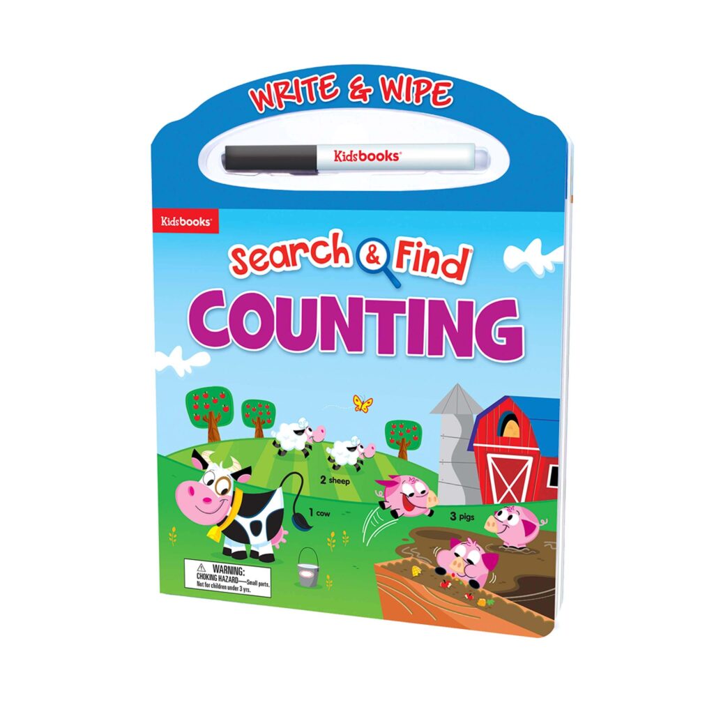 Write & Wipe: Counting | Kidsbooks Publishing