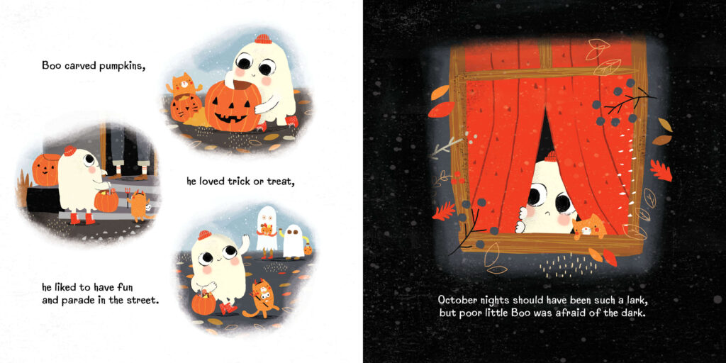 Ghost Afraid of the Dark (Board Book) | Kidsbooks Publishing