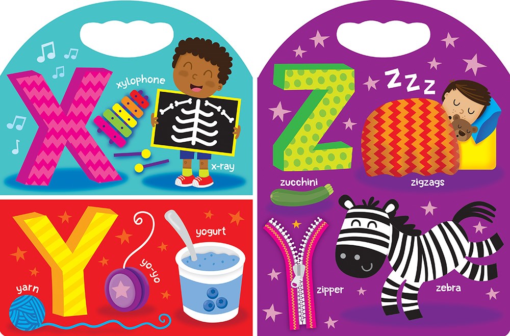 Let’s Get Talking: Alphabet (Handled Board Book) | Kidsbooks Publishing