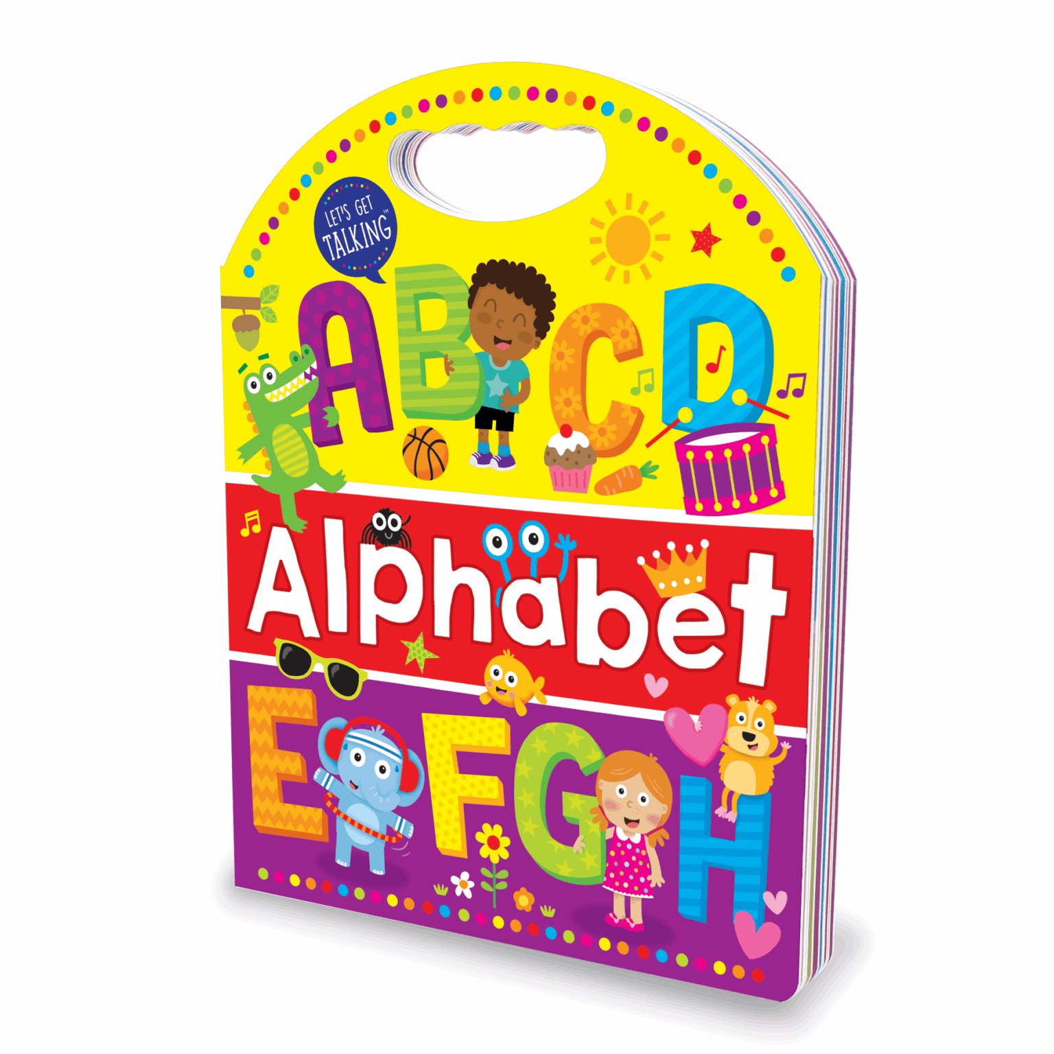 Alphabet: Handled Board Book | Kidsbooks Publishing