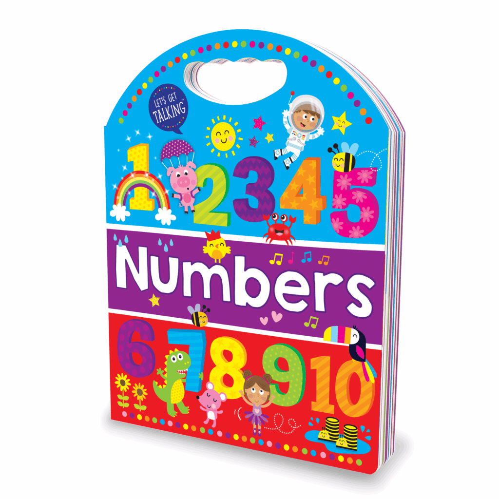 Numbers: Handle Board Book | Kidsbooks Publishing
