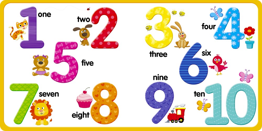 Look And Learn Numbers Interior | Kidsbooks Publishing