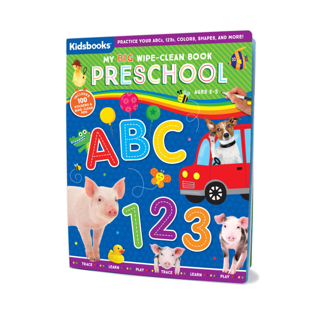 My Big Wipe-Clean Book: Preschool | Kidsbooks Publishing