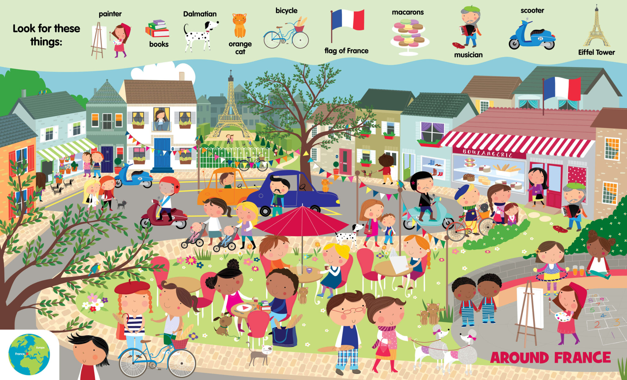 My First Search & Find: Around the World | Kidsbooks Publishing