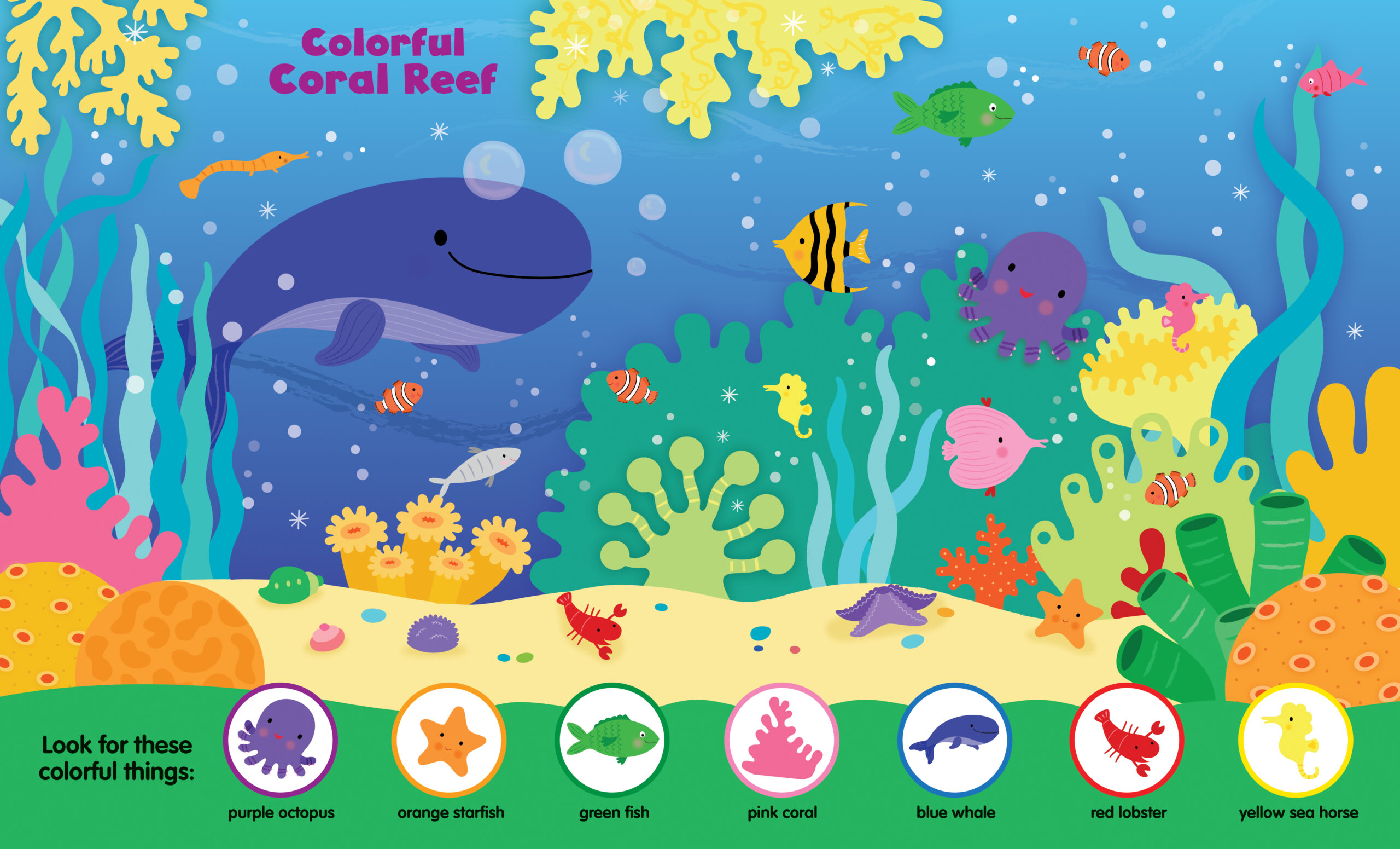 My First Search & Find: Under the Sea – Kidsbooks Publishing