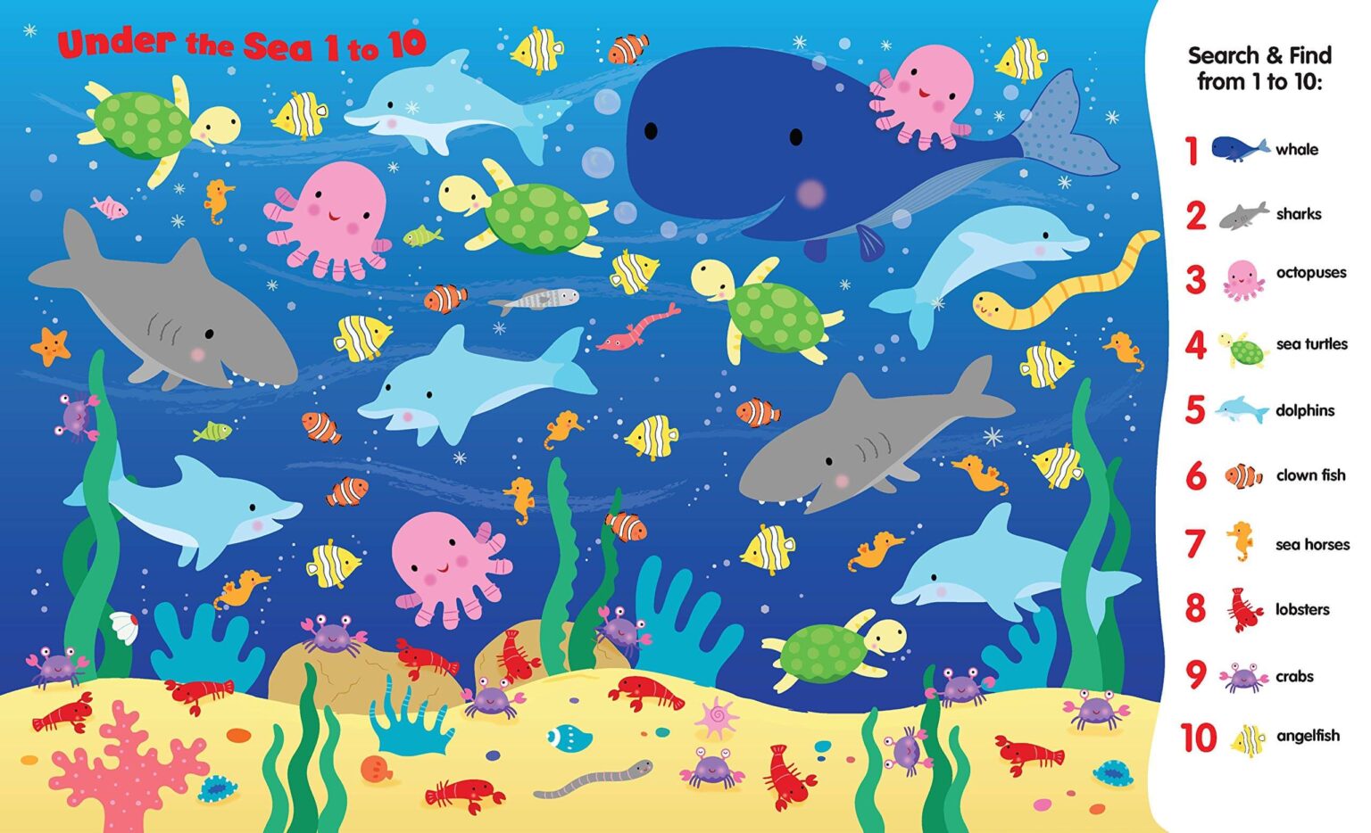 My First Search & Find: Under the Sea | Kidsbooks Publishing