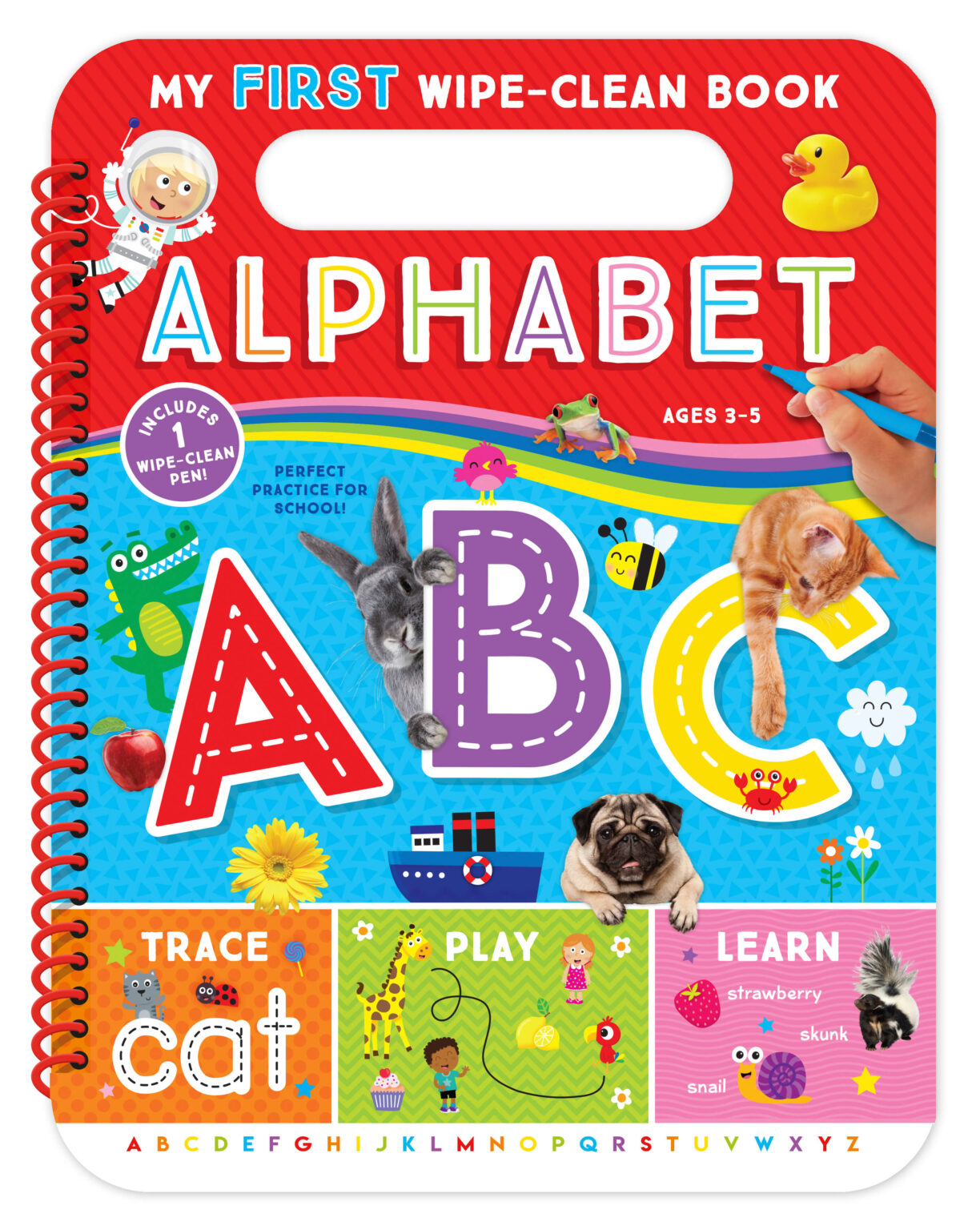 My First Wipe-Clean Book: Alphabet | Kidsbooks Publishing