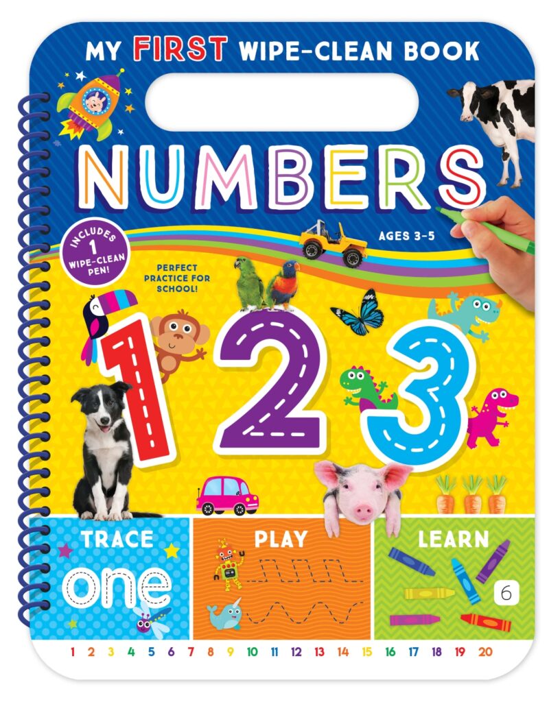 My First Wipe-Clean Book: Numbers | Kidsbooks Publishing