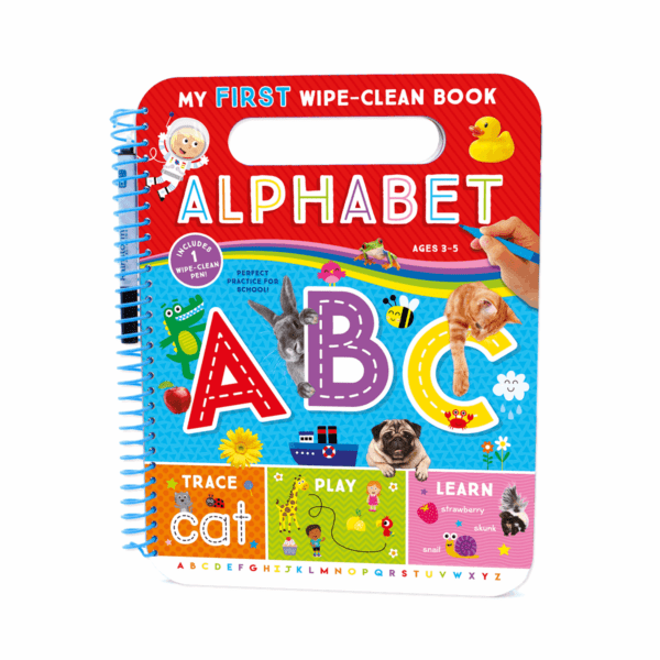 My First Wipe-Clean Book: Alphabet | Kidsbooks Publishing