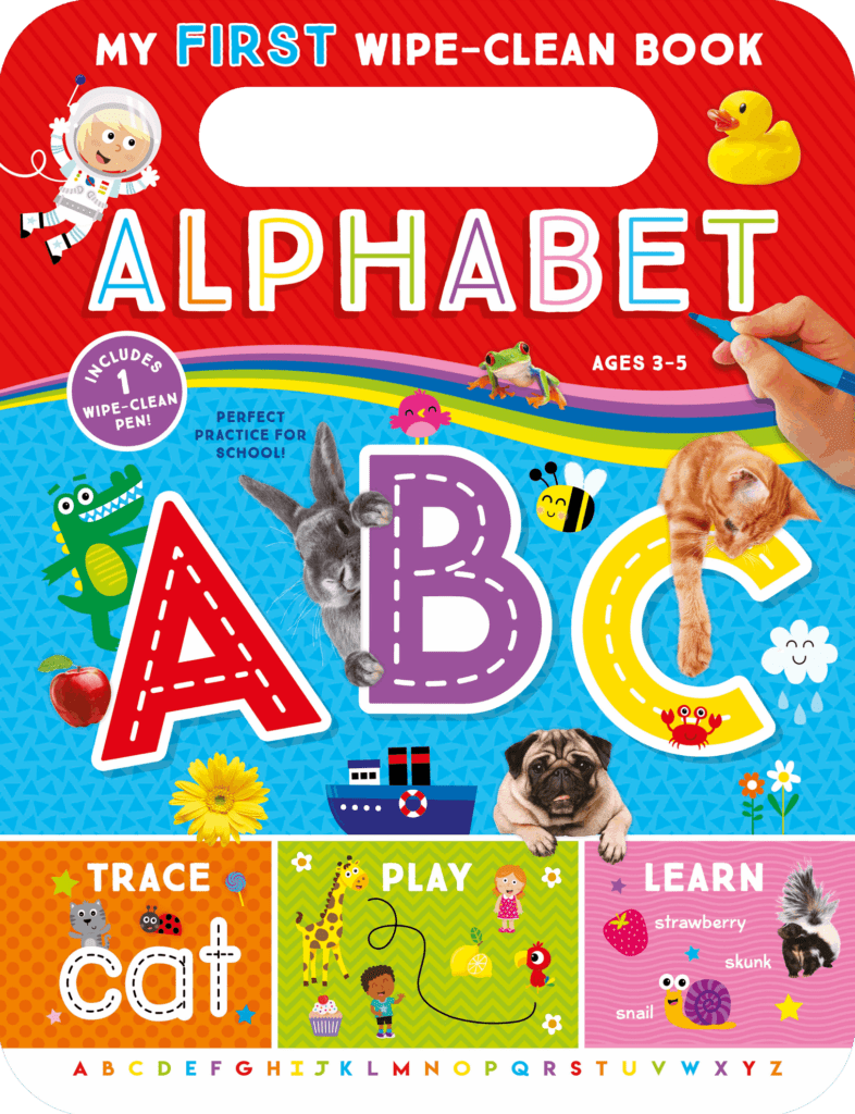 My First Wipe-Clean Book: Alphabet – Kidsbooks Publishing