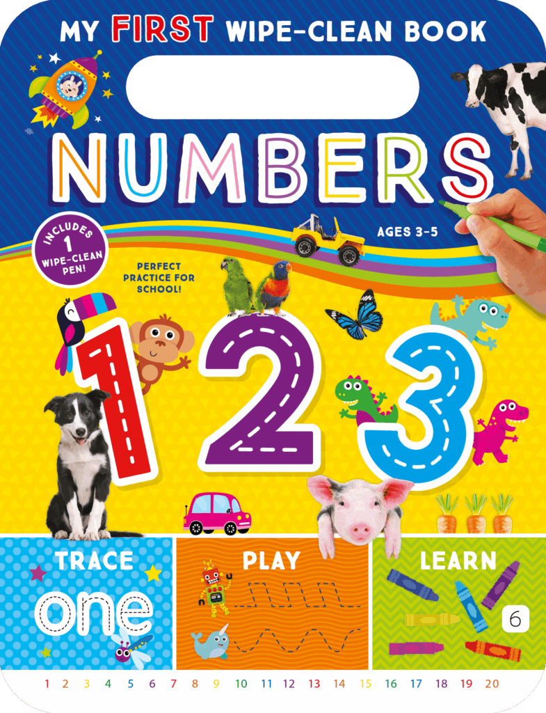 My First Wipe-Clean: Numbers – Kidsbooks Publishing