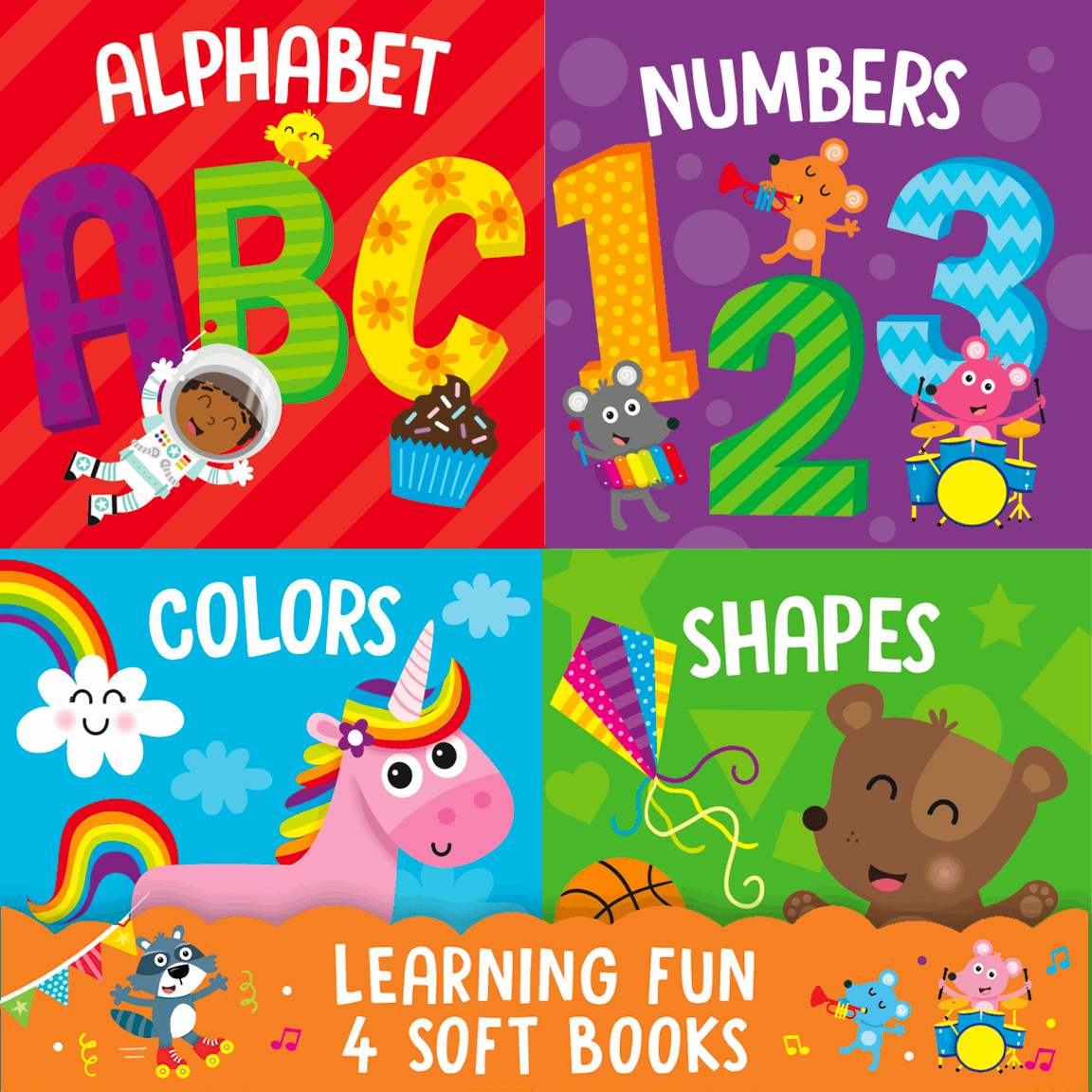 Learning Fun Soft Block Books | Kidsbooks Publishing