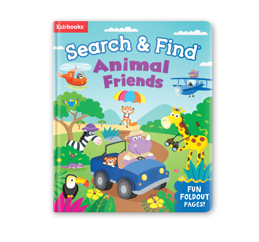 Search & Find: Animal Friends (with Foldout Pages) | Kidsbooks Publishing