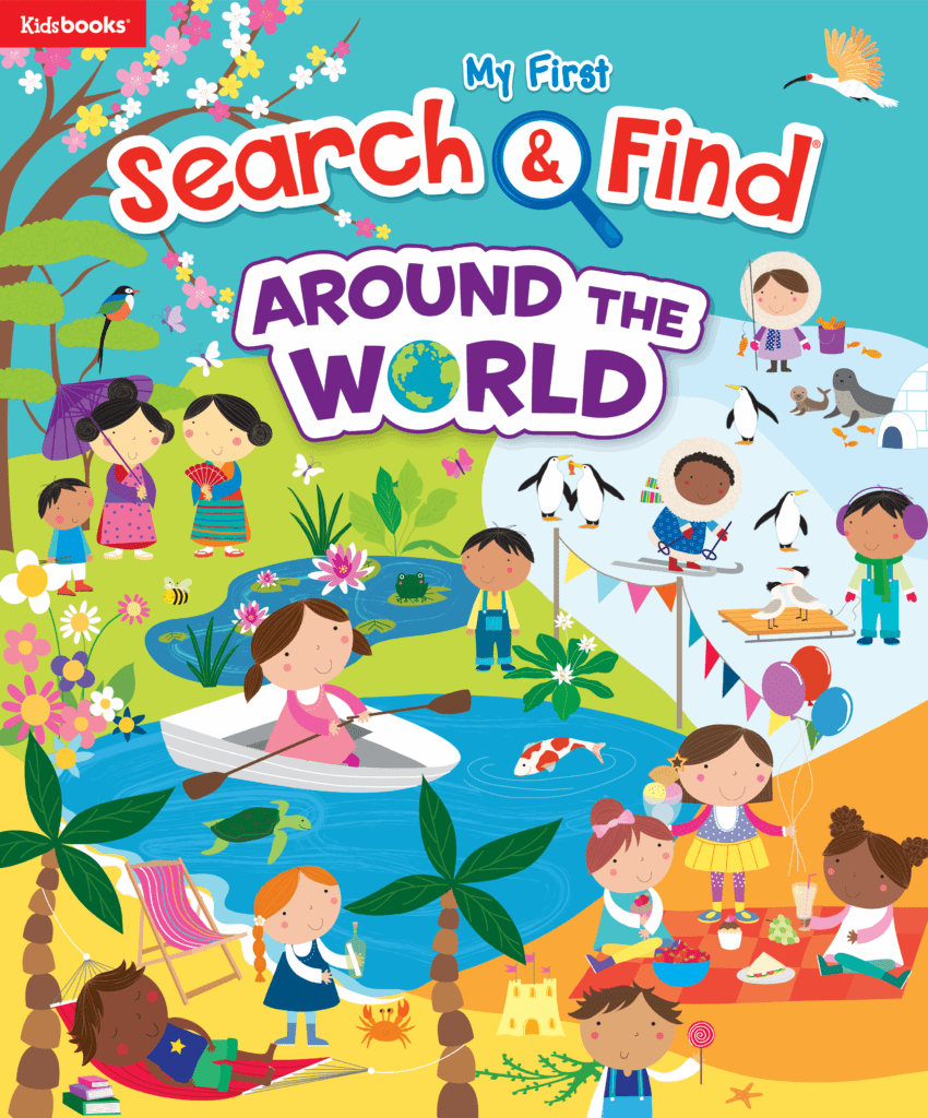 My First Search & Find: Around the World – Kidsbooks Publishing