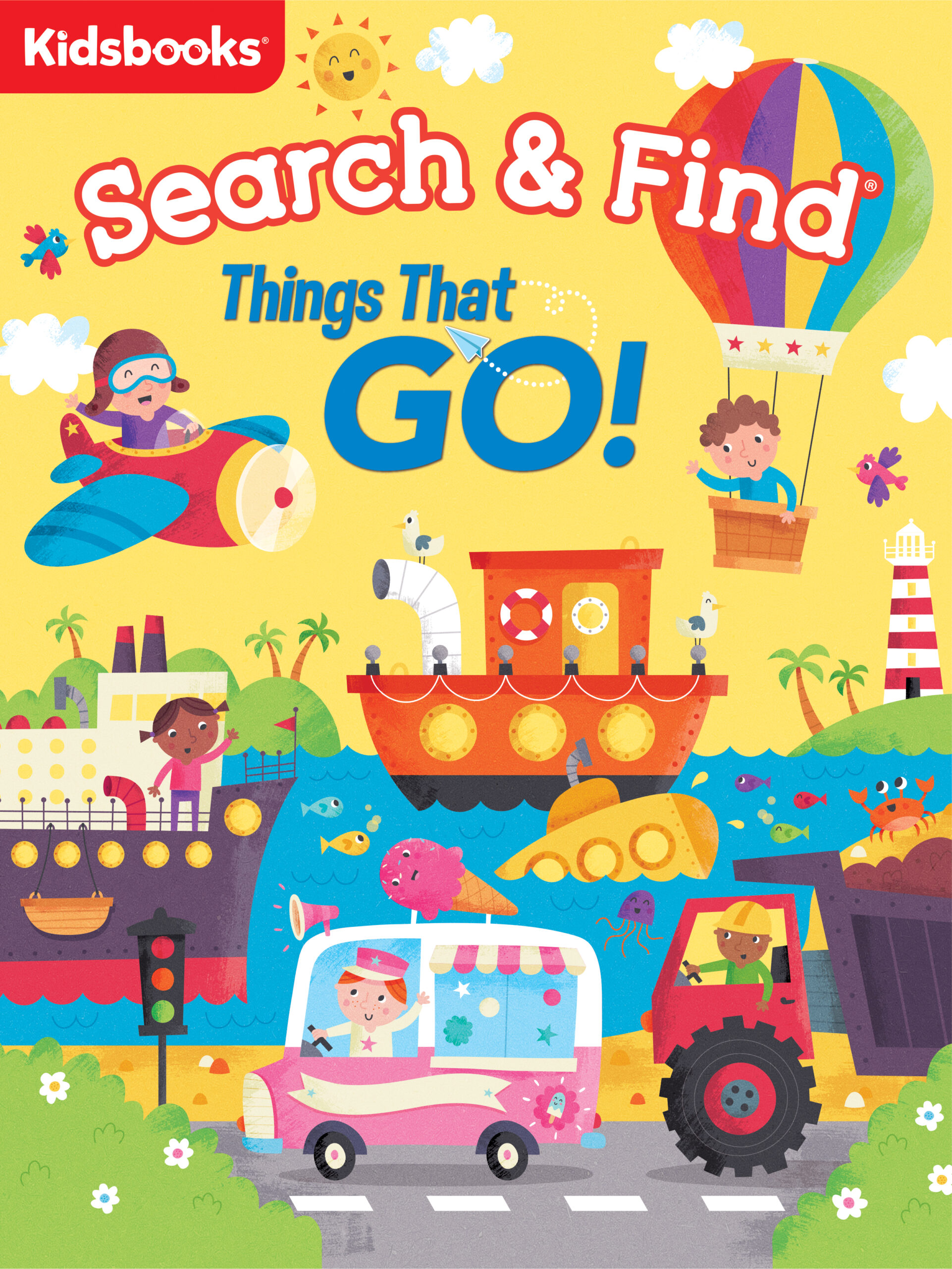 Search & Find: Things that Go – Kidsbooks Publishing