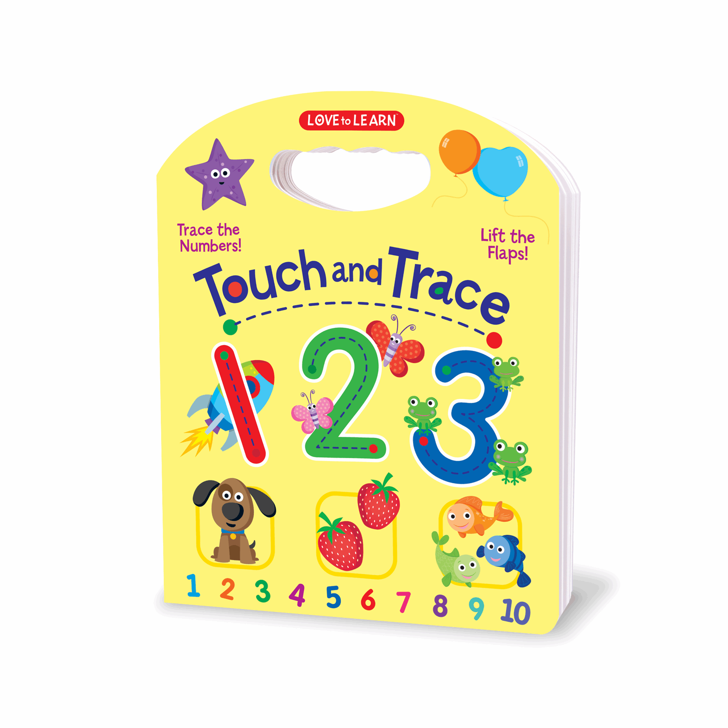 Touch and Trace: 123 – Kidsbooks Publishing
