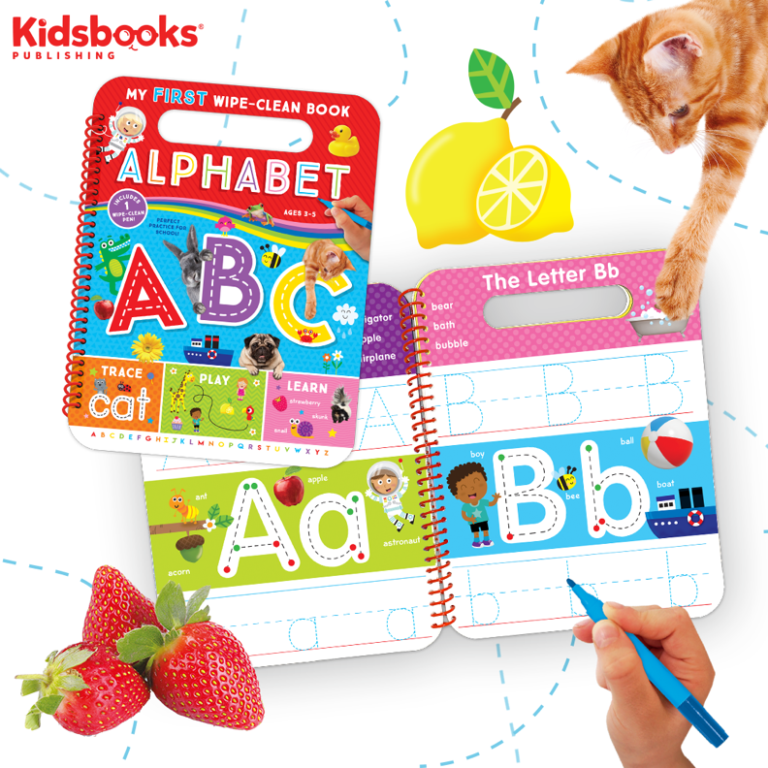 My First Wipe-Clean Book: Alphabet | Kidsbooks Publishing