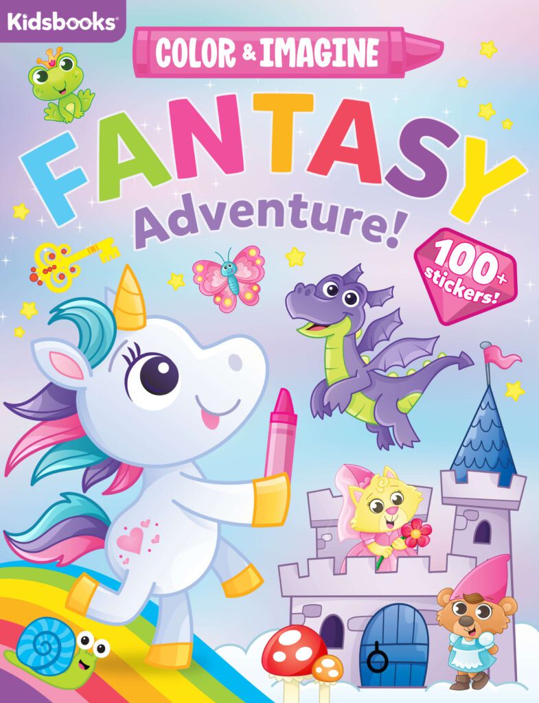 Color & Imagine: Fantasy Adventure | Kidsbooks Publishing