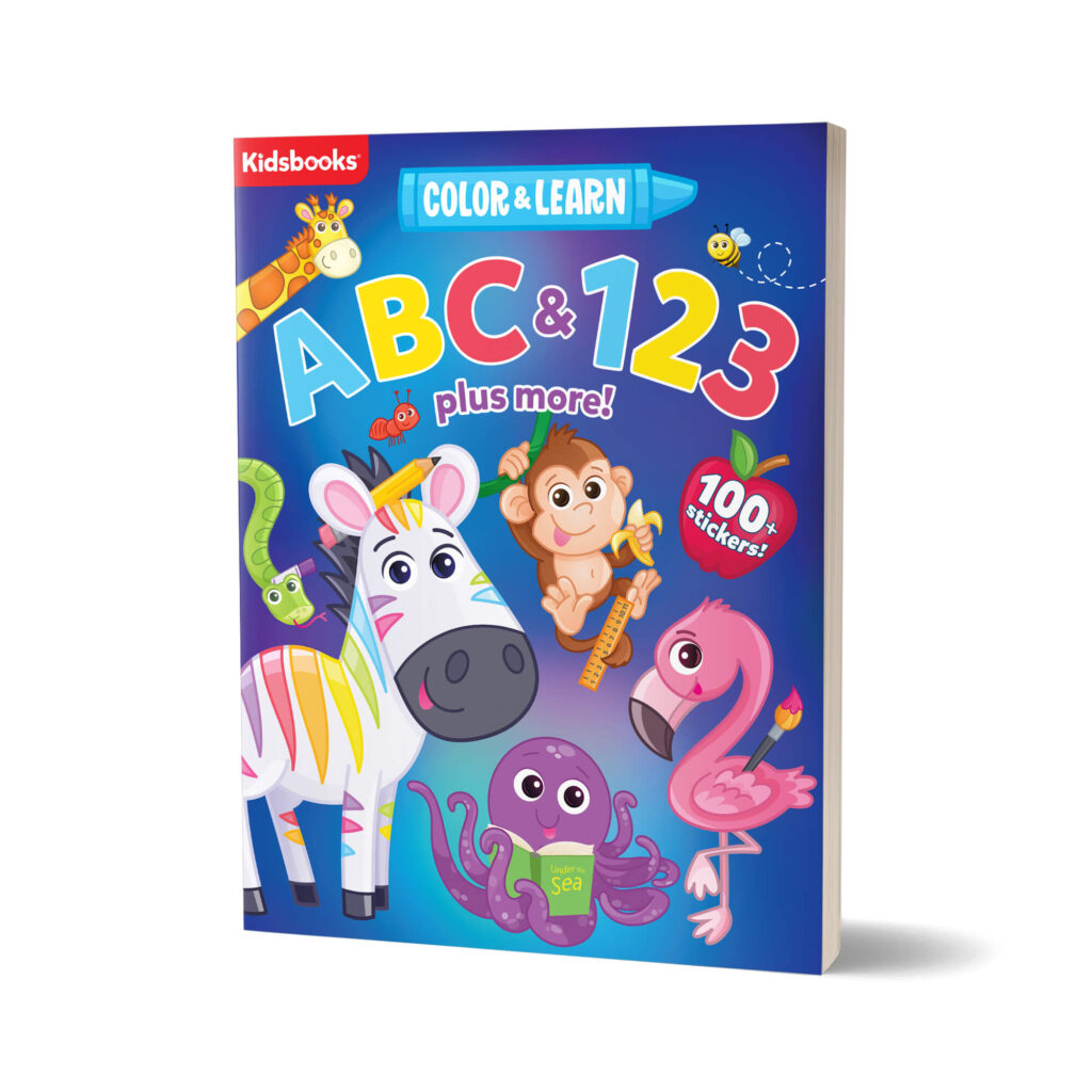 Color & Learn: ABC & 123 plus more! | Kidsbooks Publishing