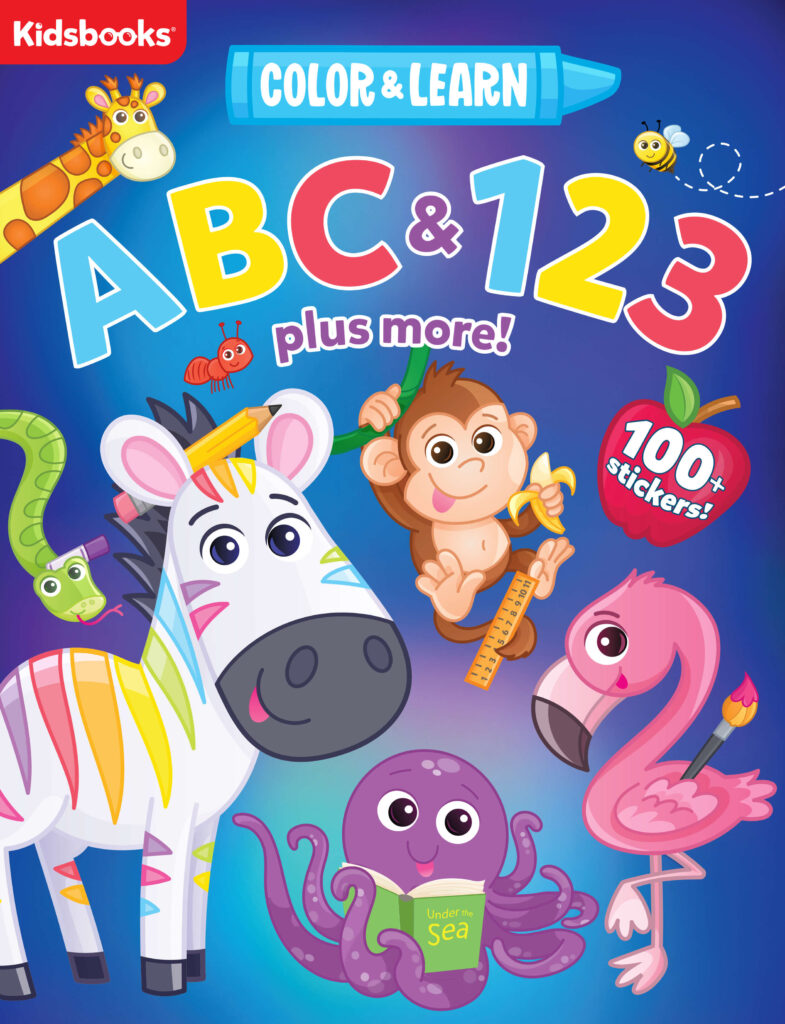 Color & Learn: ABC & 123 plus more! | Kidsbooks Publishing