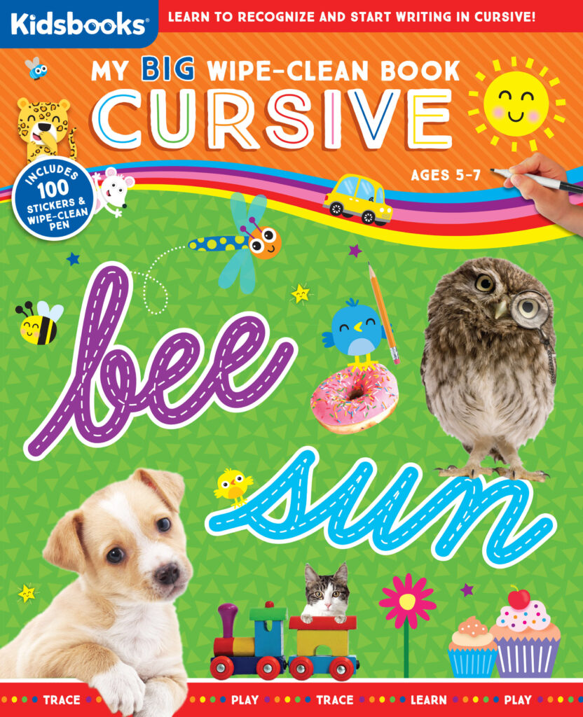 My Big Wipe-Clean Book: Cursive | Kidsbooks Publishing