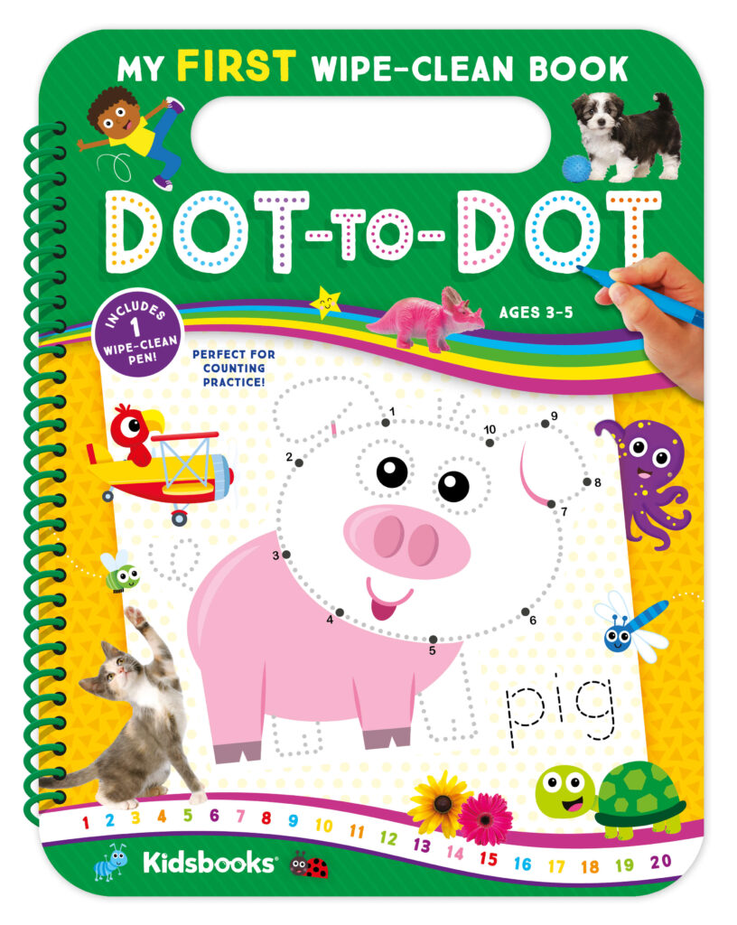 My First Wipe-Clean Book: Dot-to-Dot | Kidsbooks Publishing