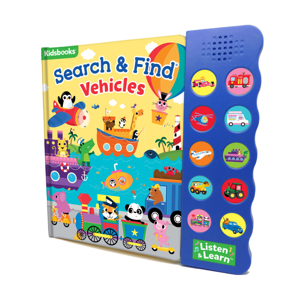 Search & Find: Vehicles | Kidsbooks Publishing