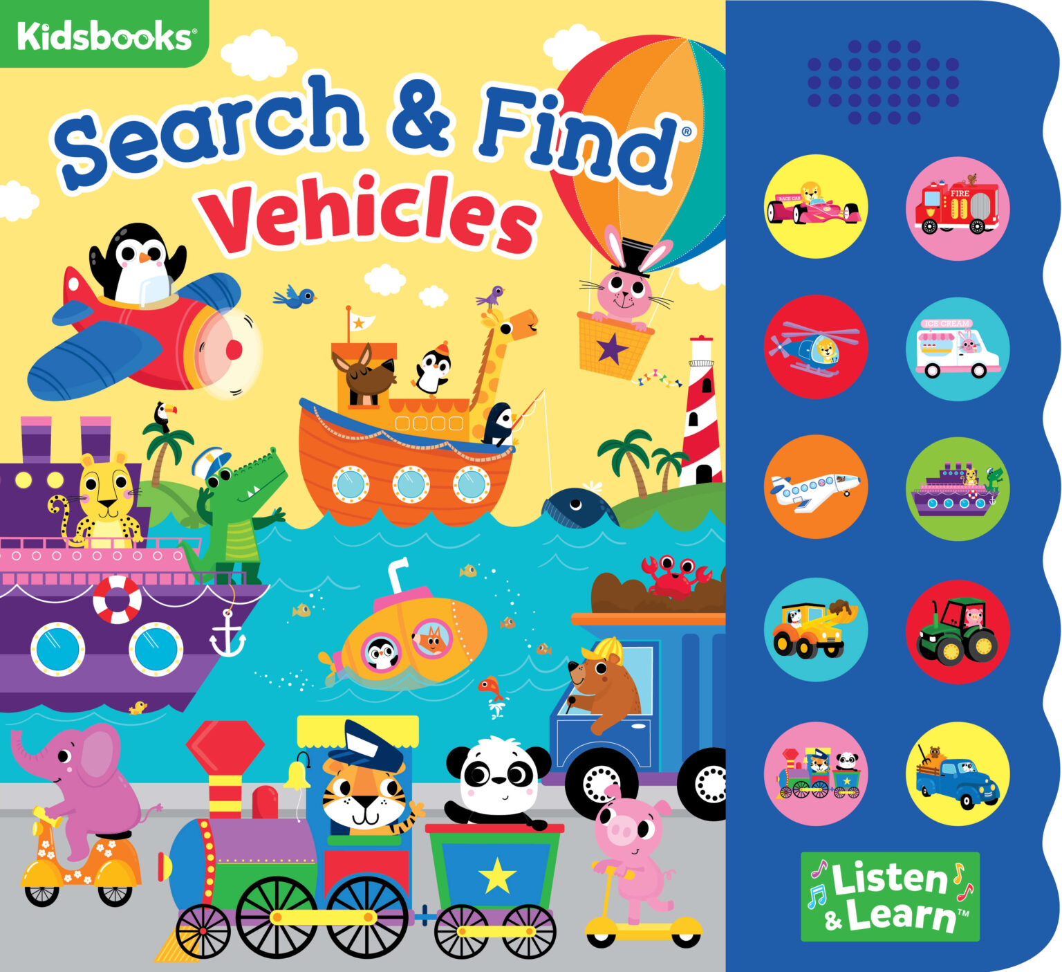 Search & Find: Vehicles | Kidsbooks Publishing