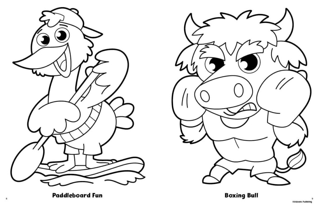 Super Cool Coloring Book | Kidsbooks Publishing