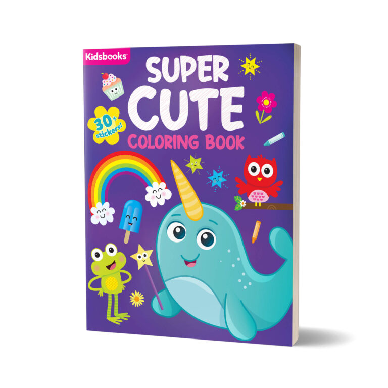 Super Cute Coloring Book | Kidsbooks Publishing