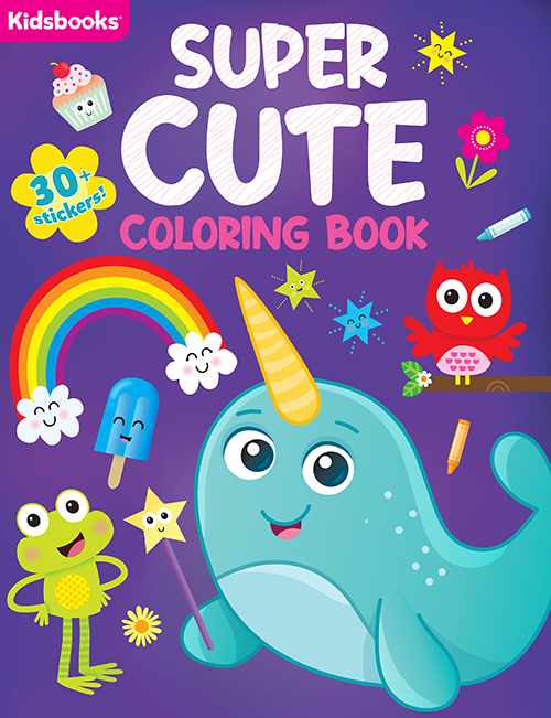 Super Cute Coloring Book – Kidsbooks Publishing