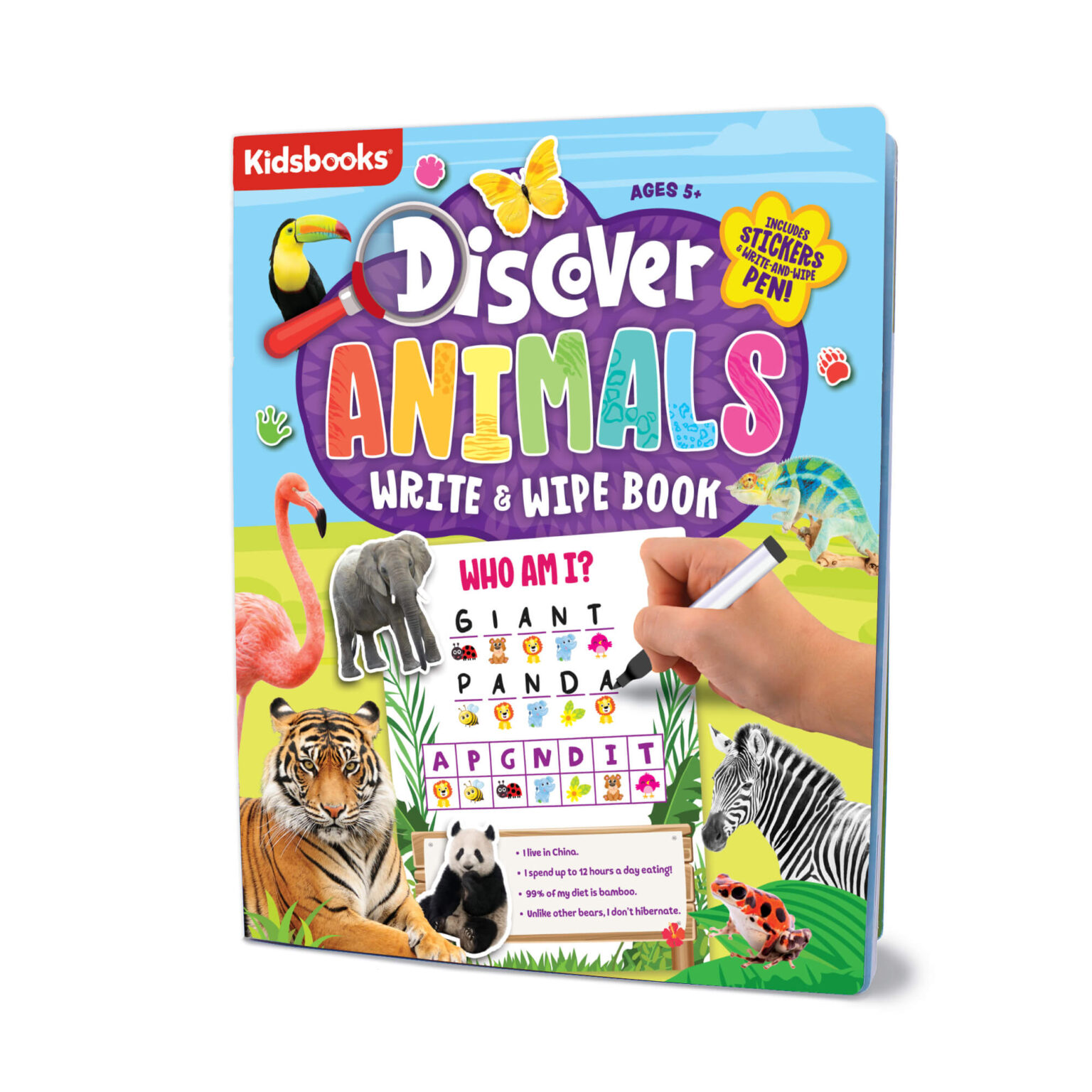 Discover Animals Write & Wipe | Kidsbooks Publishing