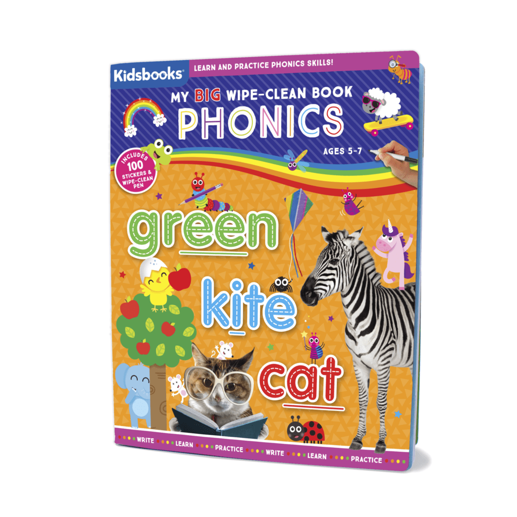 My Big Wipe-Clean Book: Phonics | Kidsbooks Publishing