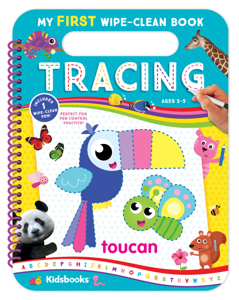 My First Wipe-Clean Book: Tracing | Kidsbooks Publishing