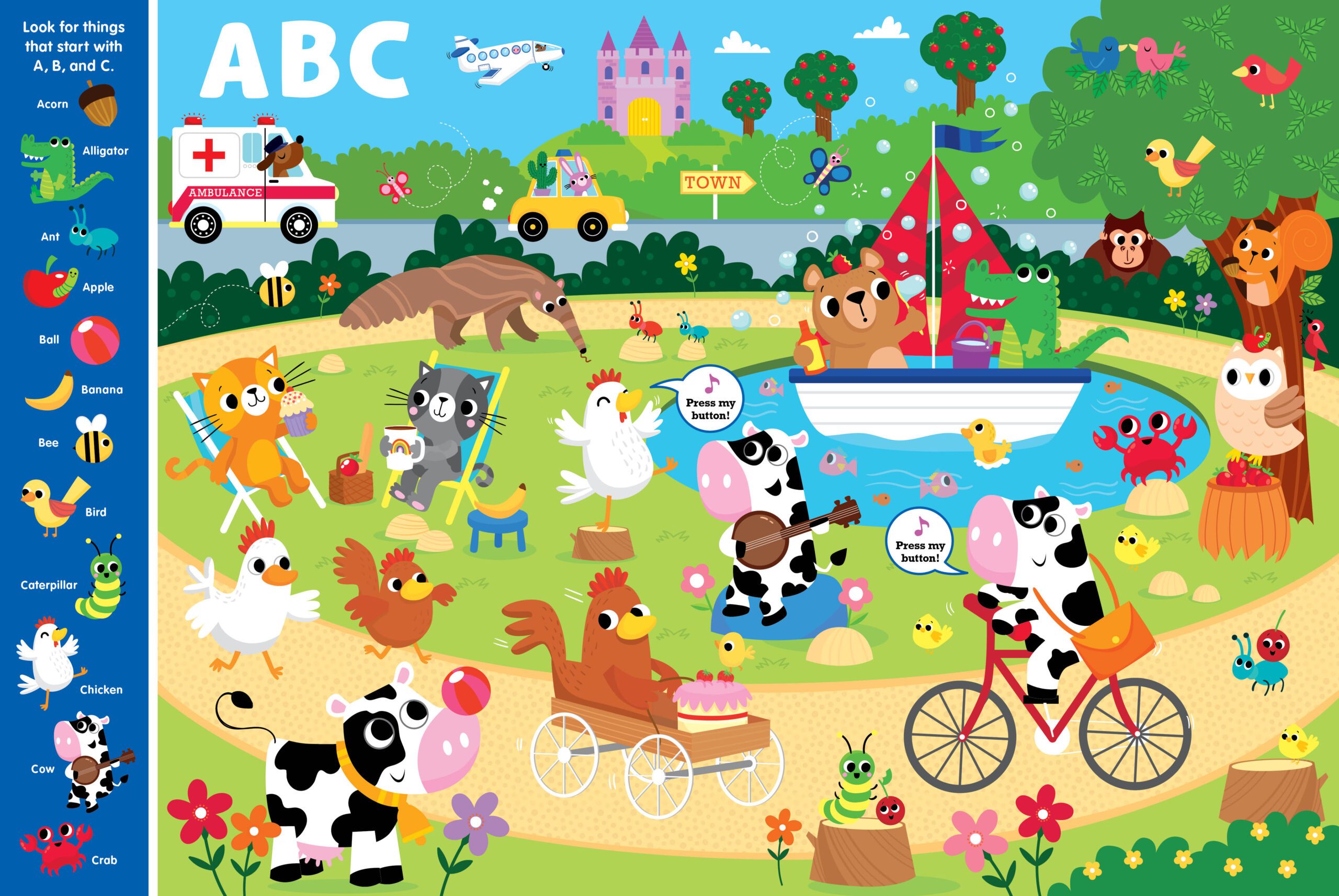 Search & Find: Alphabet | Kidsbooks Publishing