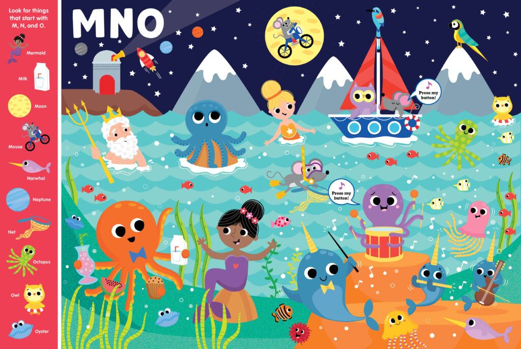 Search & Find: Alphabet | Kidsbooks Publishing