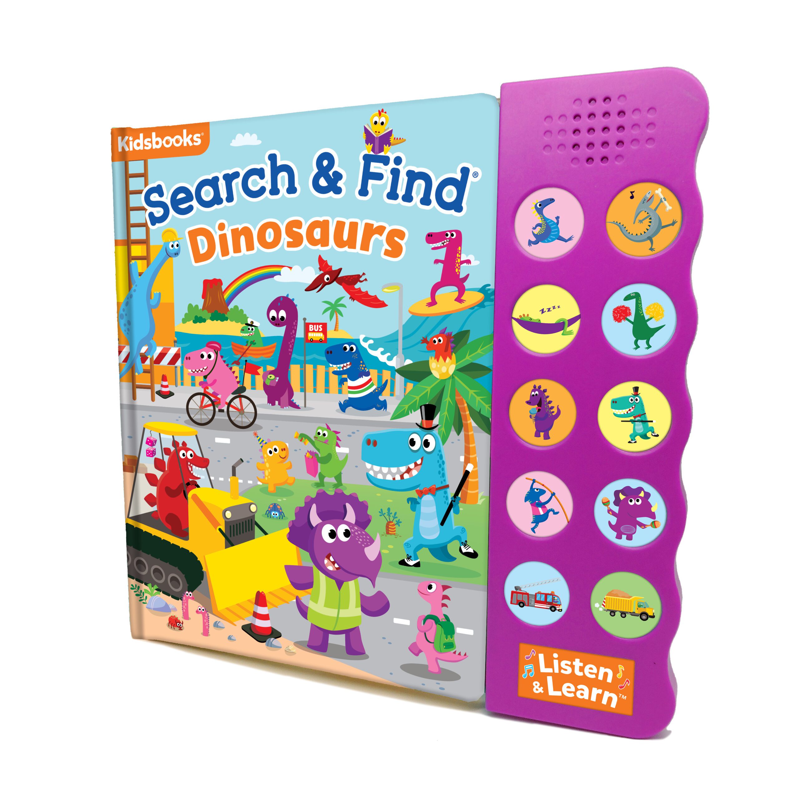 Search & Find: Dinosaurs | Kidsbooks Publishing