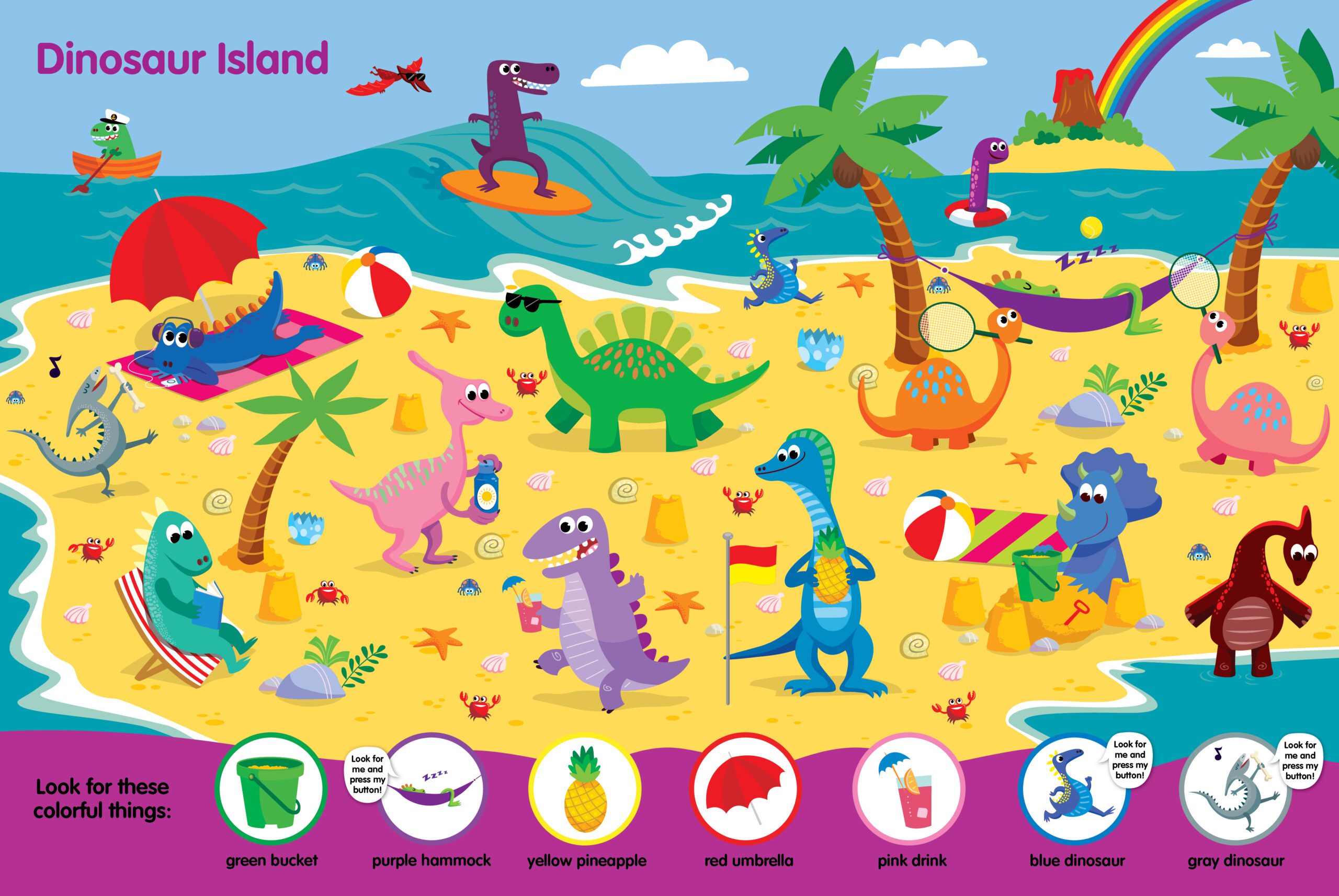 Search & Find: Dinosaurs | Kidsbooks Publishing