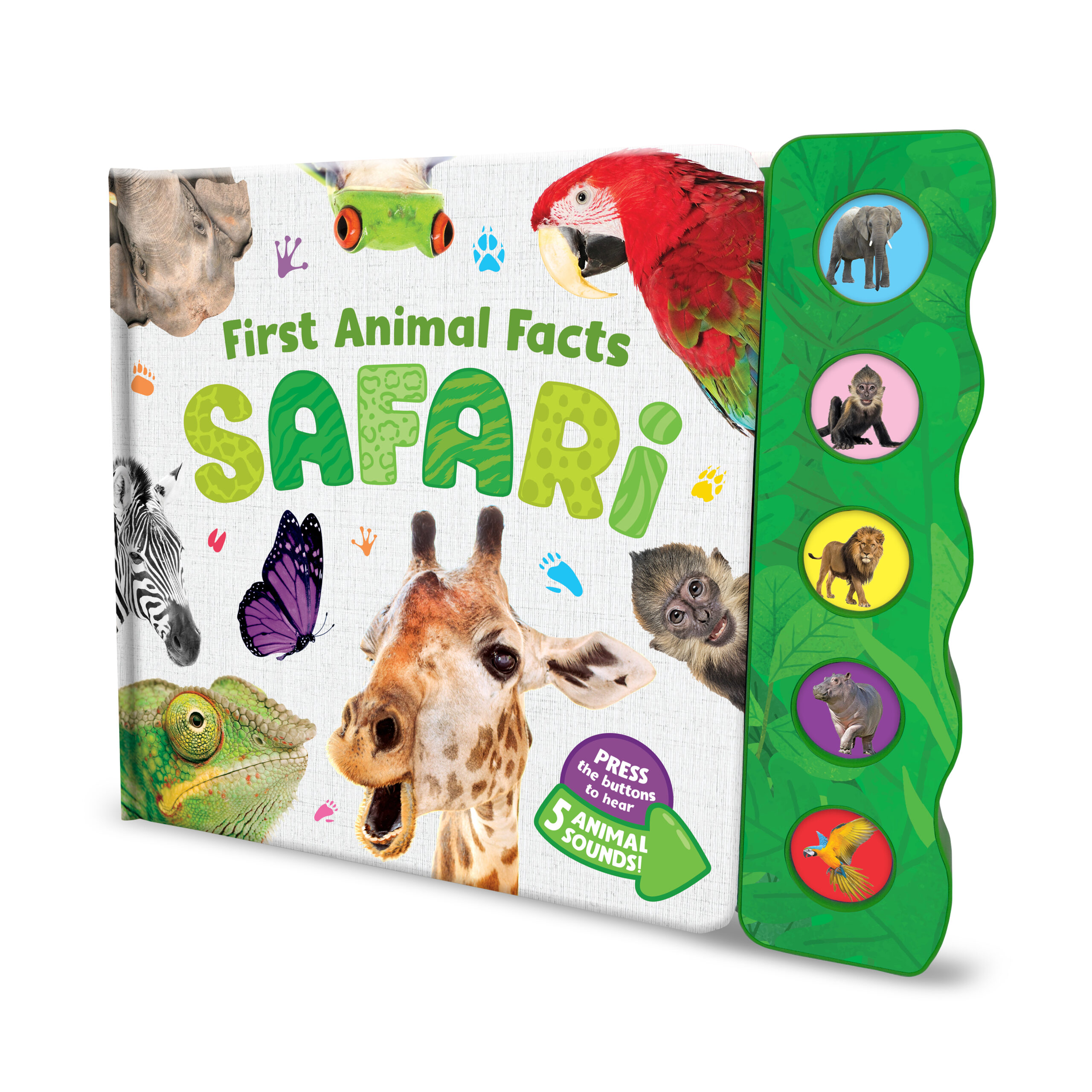 First Animal Facts: Safari (Sound Book) – Kidsbooks Publishing