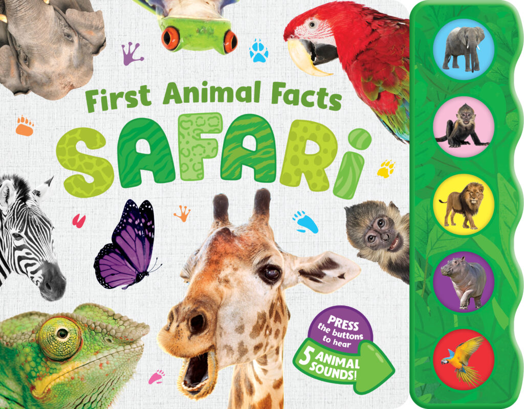 First Animal Facts: Safari (Sound Book) | Kidsbooks Publishing