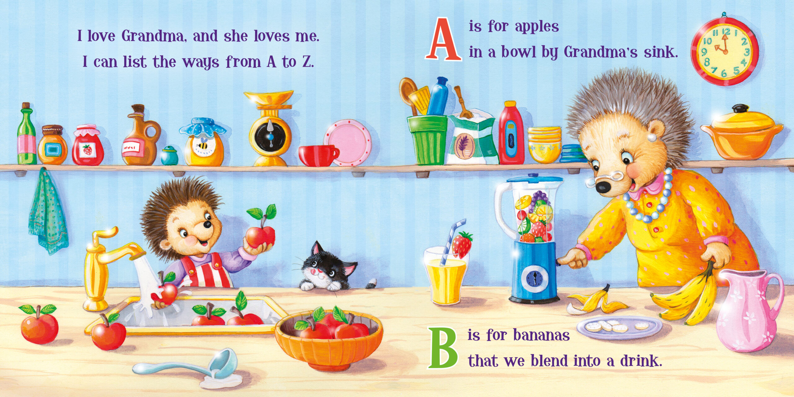 Grandma Loves Me ABC – Kidsbooks Publishing