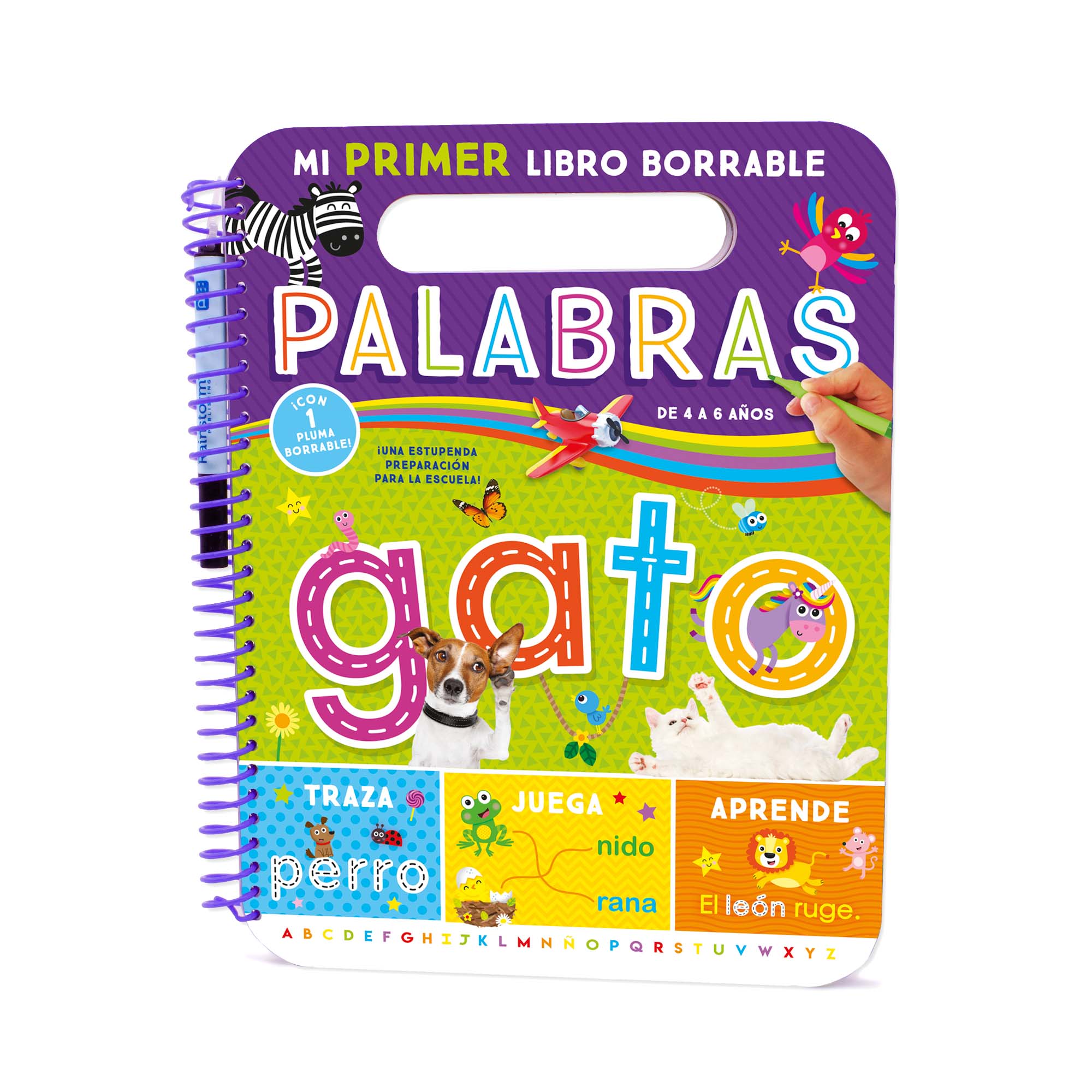 Mi Primer Libro Borrable: Palabras | Kidsbooks Publishing